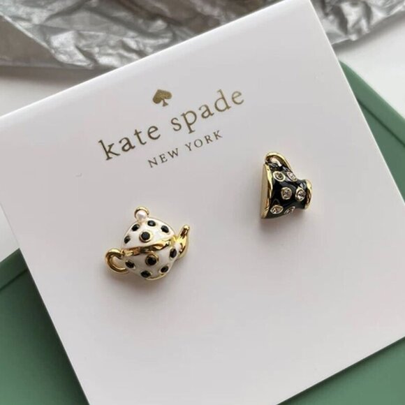 kate spade | Jewelry | Kate Spade Alice In Wonderland Teacup Stud ...